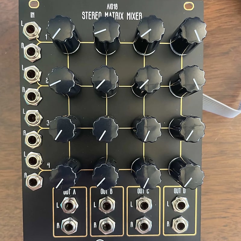 AI Synthesis Stereo Matrix Module Eurorack Module Modular | Reverb