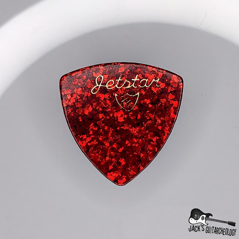 NOS Jetstar Drum Shell Laminate 346 Plectrum/Pick (1960s, | Reverb