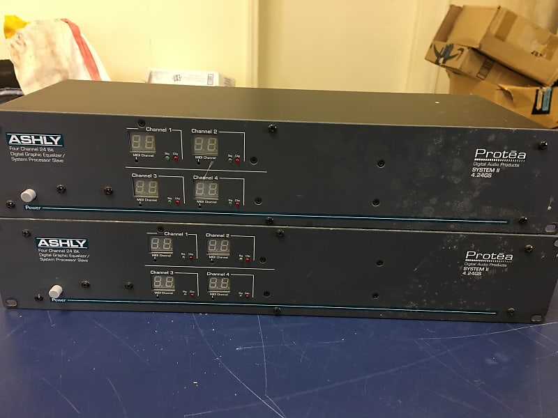 Ashly Protea System II 4.24gs 4-channel 24bit Digital Graphic | Reverb