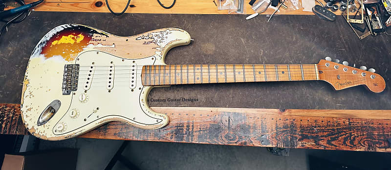 Mulholland Mod Stratocaster - Relic | Reverb