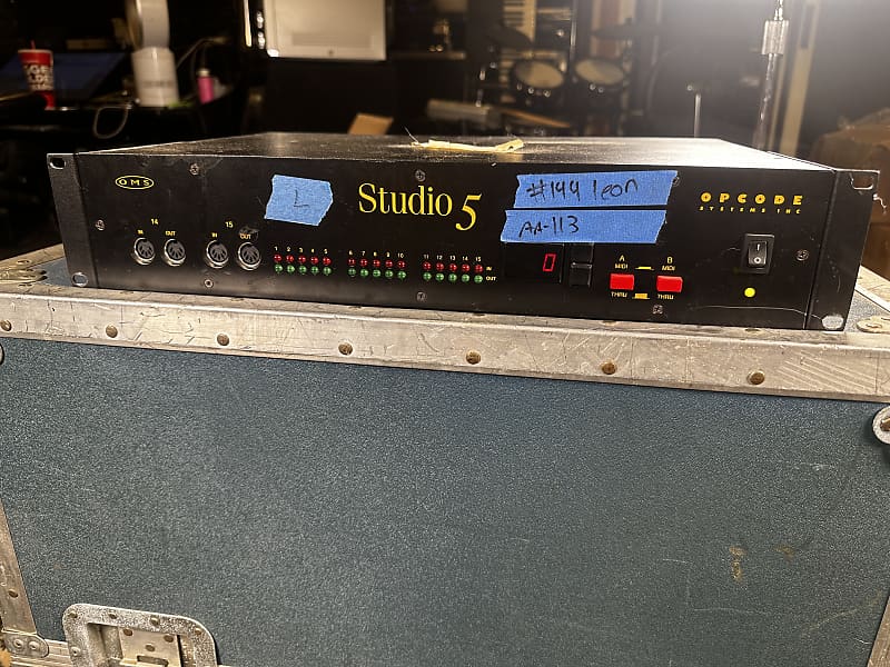 Opcode Studio 5 MIDI Inteface/Syncronizer From Leon Russell | Reverb