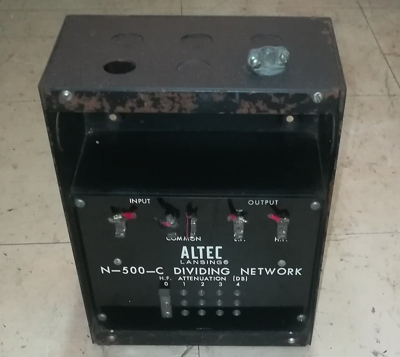 1 x Altec N-500-C Hollywood Vintage Crossover/Dividing | Reverb