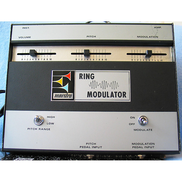 Maestro RM-1B - Vintage Ring Modulator Pedal - PROTOTYPE! | Reverb