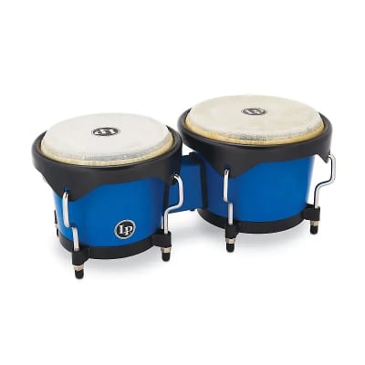 Latin Percussion LP601D-DB-K Discovery Series Bongos with | Reverb
