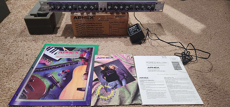 Aphex 109 parametric equalizer | Reverb