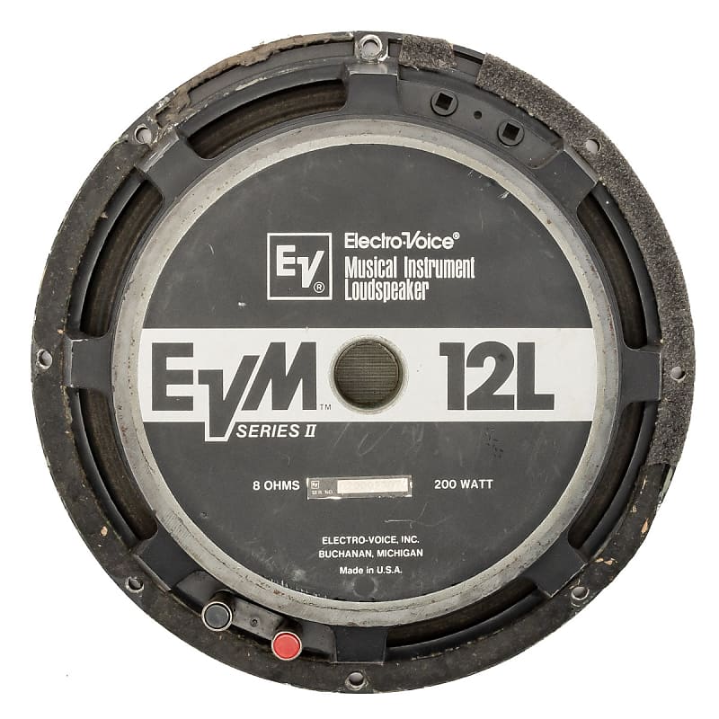 Electro-Voice - EVM12L - 200w 12" Raw Loudspeaker - x3070 - | Reverb