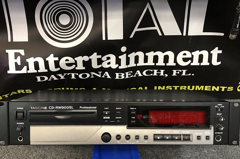 TASCAM CD-RW900SL Rackmount CD Recorder and Player - Pre | Reverb