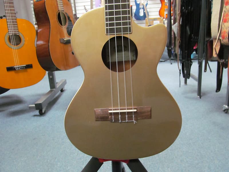 Kala KA-TGT-CE Gold Top Tenor Ukulele w/EQ & Tuner - Limited | Reverb