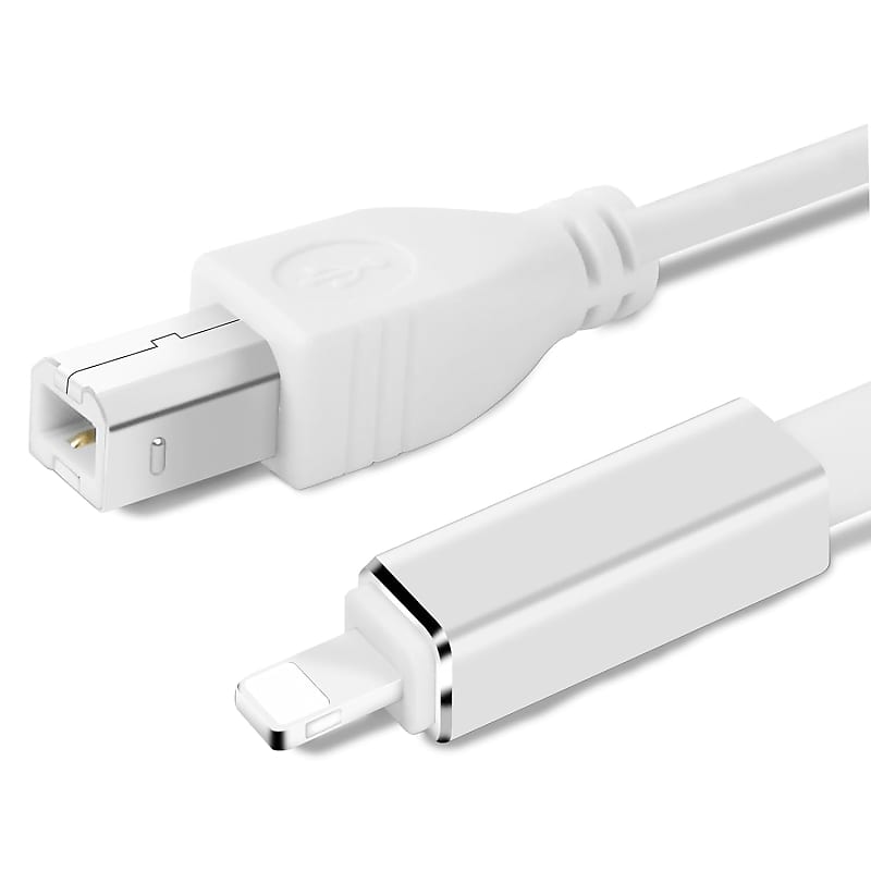 Lightnning to USB 2.0 OTG Cable Type B Midi Cable 5Ft | Reverb