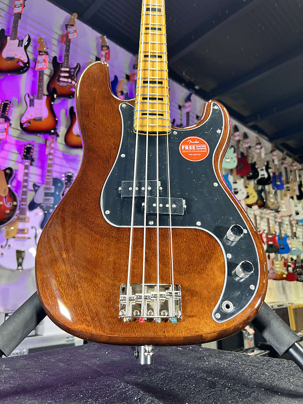 Squier Classic Vibe '70s Precision Bass - Walnut Auth Deal | Reverb