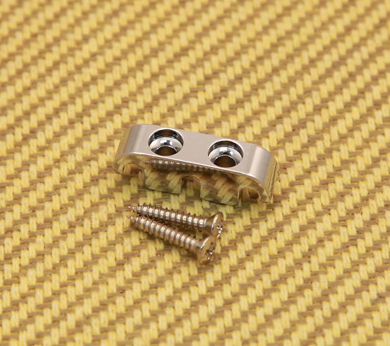BSG-MS-C Chrome 3-String Narrow String Guide/Retainer for | Reverb BSG-MS-C Chrome 3-String Narrow String Guide/Retainer for | Reverb