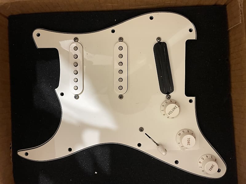 LH Fender Stratocaster loaded pickguard | Reverb UK