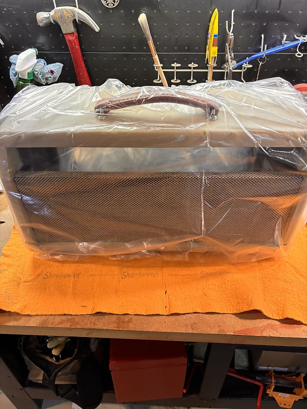 Mojotone Princeton Reverb Custom Head cab 2023 - Cream | Reverb