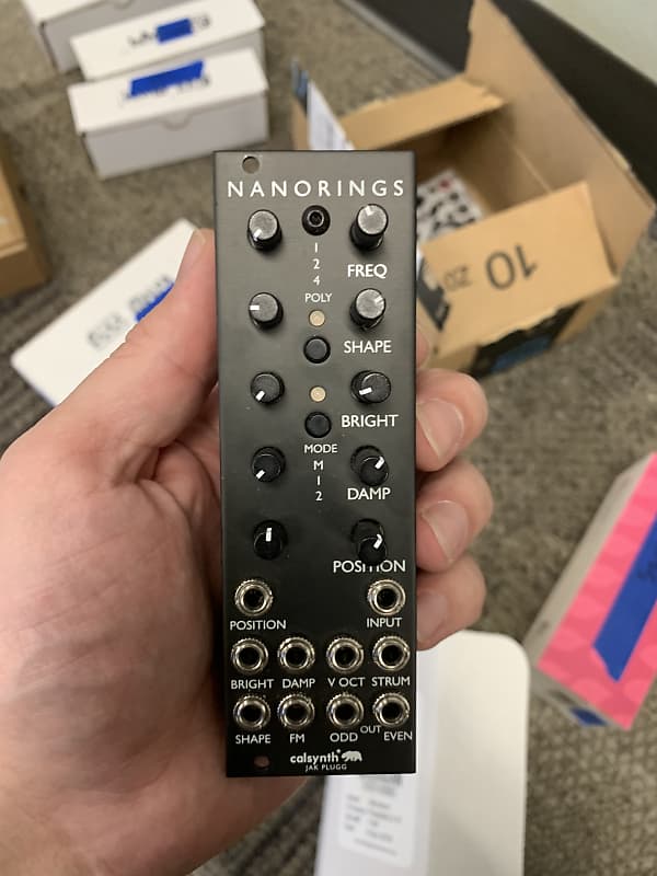Calsynth Nanorings Black | Reverb