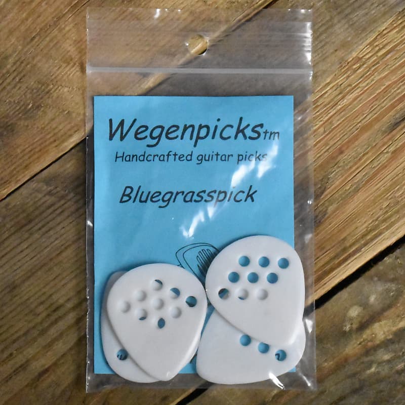 Wegenpicks 1.4mm White Bluegrass Pick - 4 Pack - BG140 | Reverb