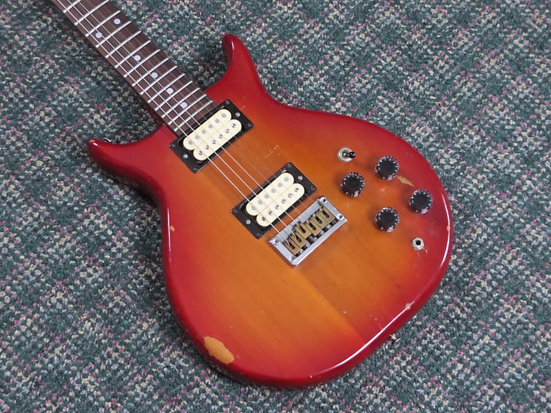 1978-79 Washburn MIJ Wing Series Raven Sunburst! w/gigbag | Reverb