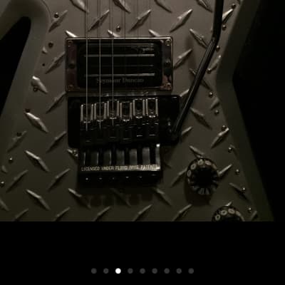 Dean Dime Razorback 10k Diamond Plate Dimebag Darrell | Reverb