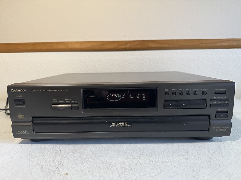 Technics SL-PD665 CD Changer 5 Compact Disc Player HiFi | Reverb