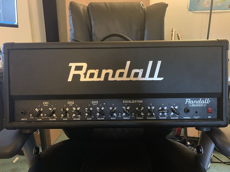 Randall RG1003H w/ Matching Randall RG212 Speaker Cabinet | Reverb
