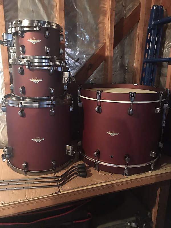 Tama Starclassic Maple 2021 - Flat Burgundy | Reverb