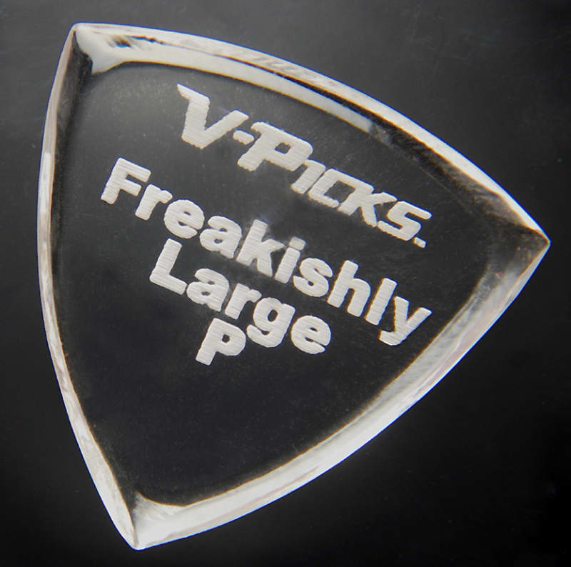 Freakishly Large Pointed Guitar Pick | Reverb UK