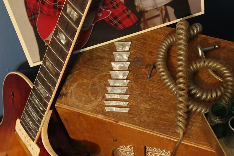 Gibson Les Paul Trapezoidal Inlays 70s Vintage New Old Stock | Reverb