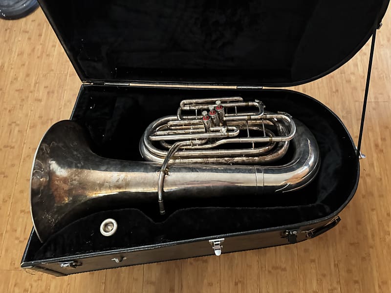 Conn-Selmer 15J Tuba - Silver | Reverb