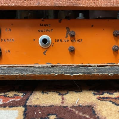 Vintage 1960s Orange Matamp 200w KT88 PA 5 Channel Mixer | Reverb