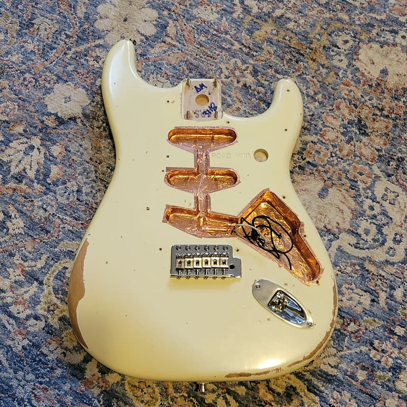 Fender Road Worn 60s Stratocaster Body - 2011 - Olympic White | Reverb