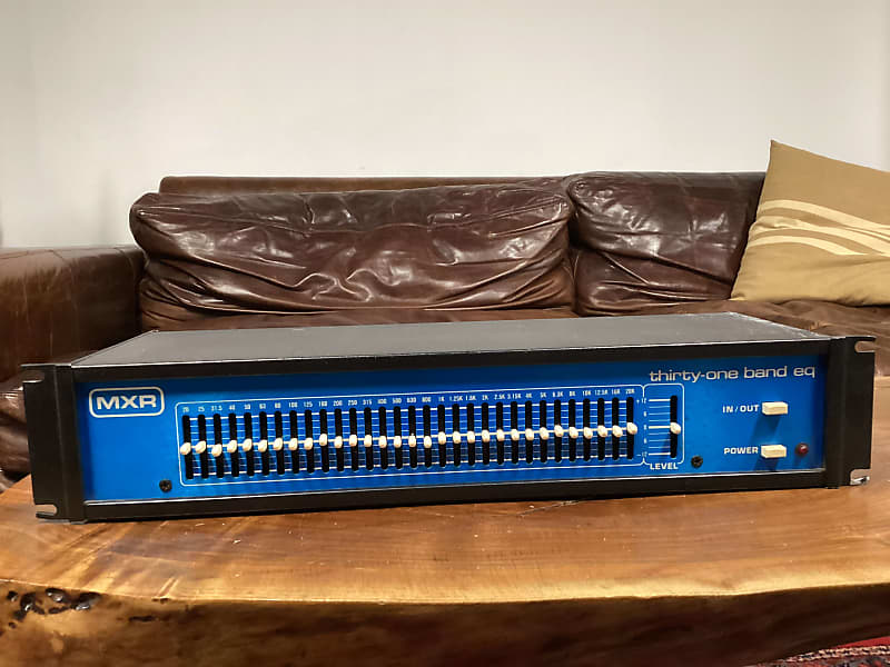MXR 125 31 Band Graphic Equalizer Rack-mount XLR & 1/4 | Reverb