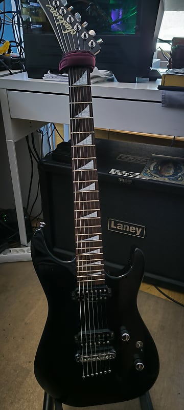 Jackson DX7 7 STRINGS DINKY - BLACK | Reverb France