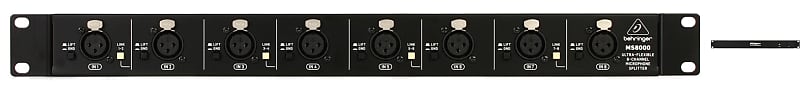 Behringer Ultralink MS8000 Microphone Splitter Bundle with | Reverb