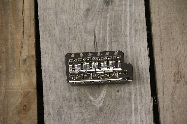 Unbranded Strat-style bridge Nickel | Reverb