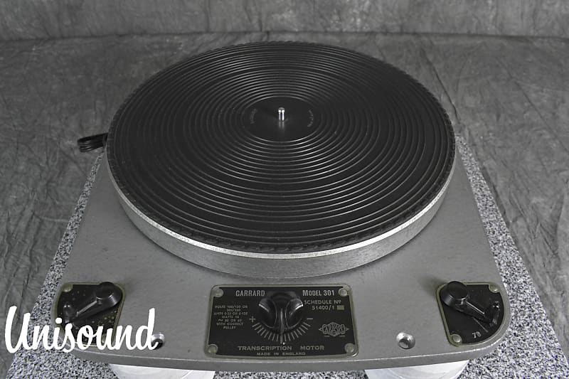 GARRARD MODEL 301 Turntable **SCHEDULE NO 51400/1 in Very | Reverb UK