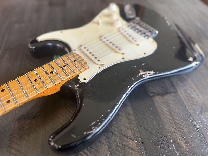 Handmade Stratocaster 2021 - Black Nitro Finish | Reverb