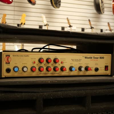 David Eden WT800 World Tour Bass Amp Head with 4x10 Cabinet | Reverb