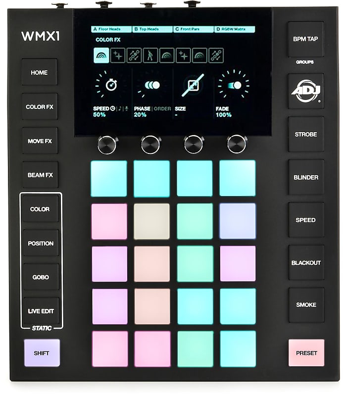 ADJ WMX1 Standalone DMX Lighting Controller (WMX1U1) | Reverb