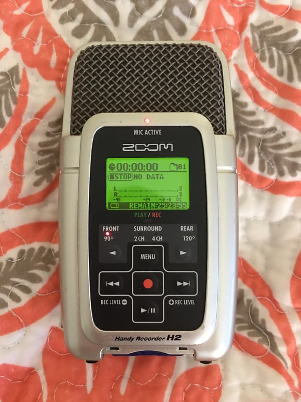 Zoom H2 Recorder w/Power Supply+ 16GB Memory Card | Reverb