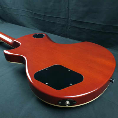 ESP Eclipse II 2006 See-thru Black Cherry Quilted Maple 4 | Reverb