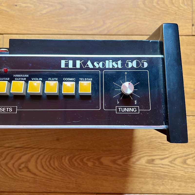 Elka Soloist 505 • RARE Vintage 70's Synth • With Moog Ladder | Reverb