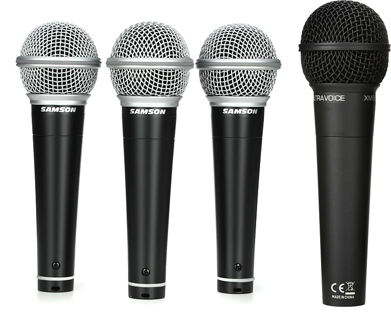 Samson R21 Cardioid Dynamic Vocal Microphone - 3-pack Bundle | Reverb