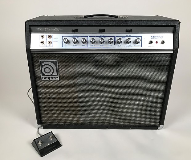 1969 Ampeg Gemini 12 G-12 1x12 22 Watt Amp - AMPEG BLUE LINE! | Reverb