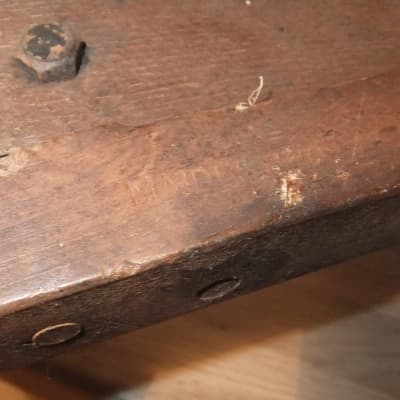 RARE, ANTIQUE HAND-MADE Lge WOODEN FOOTBALL RATTLE / BIRD | Reverb