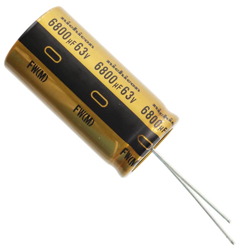Nichicon UFW Audio Grade Electrolytic Capacitor, 6800uF @ | Reverb Nichicon UFW Audio Grade Electrolytic Capacitor, 6800uF @ | Reverb