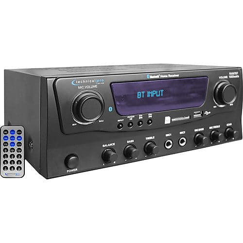 Technical Pro RXM7BT Stereo Audio Receiver | Reverb