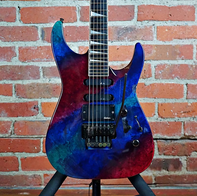 Jackson USA Fusion 1990's Coral Sea OHSC | Reverb