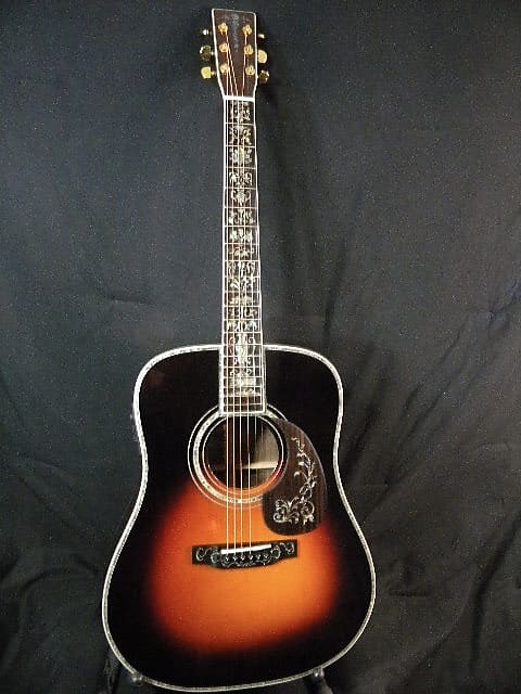 Artisan Custom Guitars D45 Sunburst Deluxe A/E Guitar 2021 | Reverb