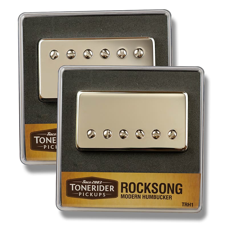 Tonerider Rocksong Humbucker Pickup Set Nickel | Reverb