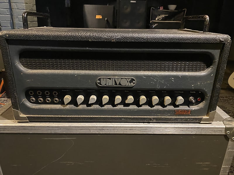 Univox U-1086 6L6 100w Rare Vintage Guitar Tube Amplifier | Reverb