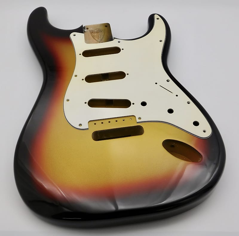 3lbs 15oz BloomDoom Nitro Lacquer Aged Relic Metallic 3 Tone | Reverb